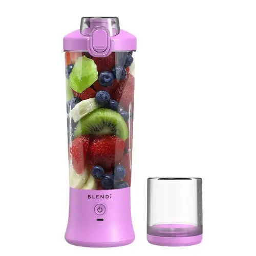 BLENDI X 24 Oz Bpa-free Rechargable Portable Blender - Purple