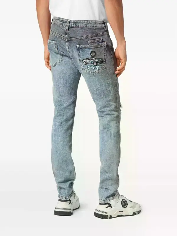 Philipp Plein Cars Racing Jeans