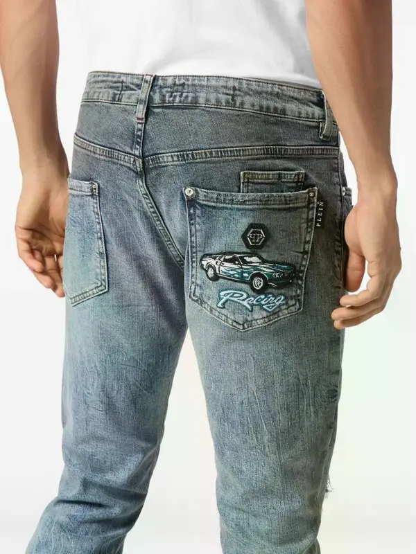 Philipp Plein Cars Racing Jeans