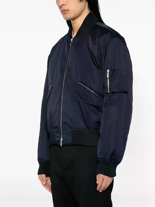 FERRAGAMO Zip-up Bomber Jacket