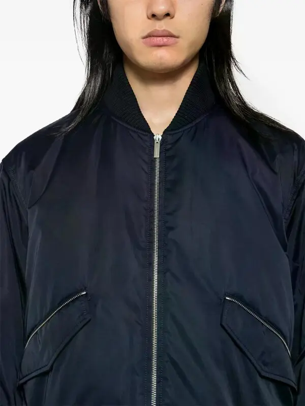FERRAGAMO Zip-up Bomber Jacket