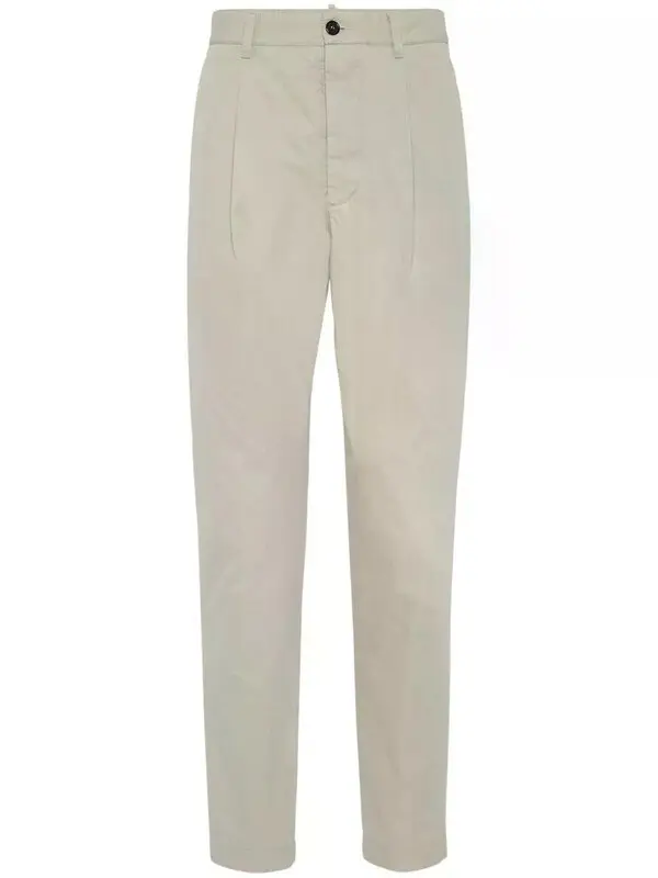 Dsquared2 Pleated Trousers - Neutrals