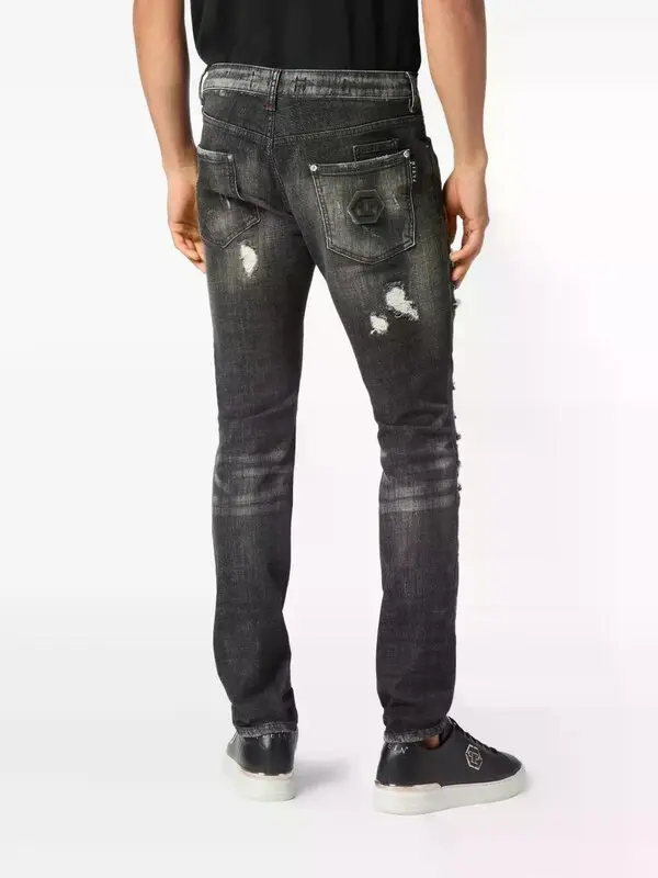 Philipp Plein Distressed-effect Jeans