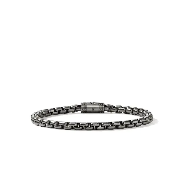 John Hardy Box Chain Bracelet 4.8mm - Silver