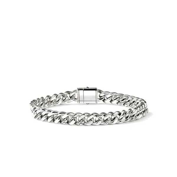 John Hardy Curb Chain Bracelet 7mm - Sterling Silver