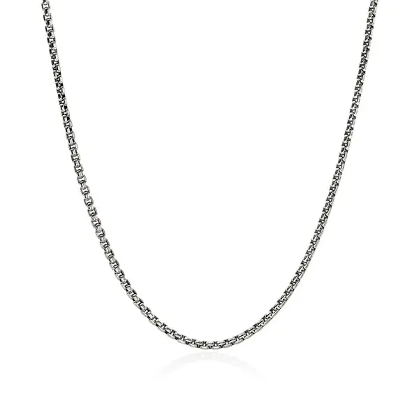 John Hardy Box Chain Necklace 2.7mm - Sterling Silver
