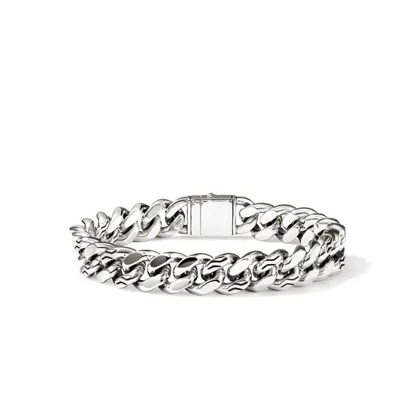 John Hardy Curb Chain Bracelet 11mm - Sterling Silver