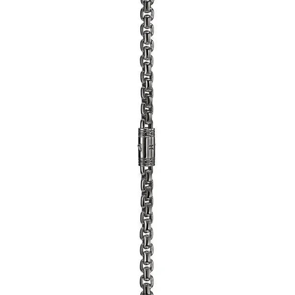 John Hardy Box Chain Necklace 6mm - Silver