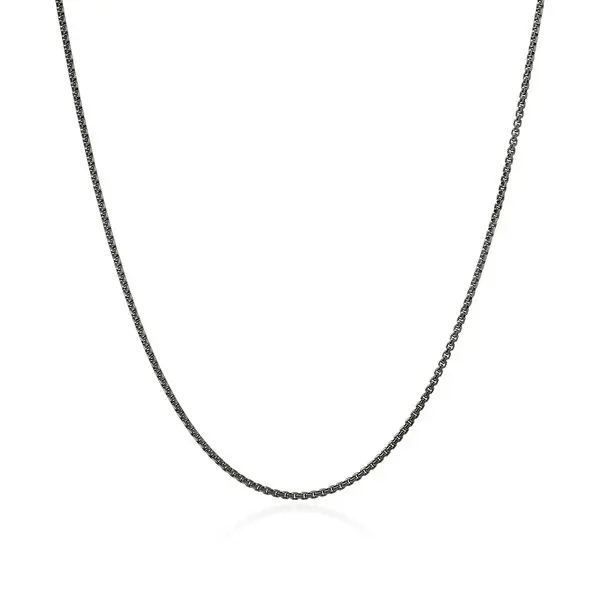 John Hardy Box Chain Necklace 1.6mm - Silver