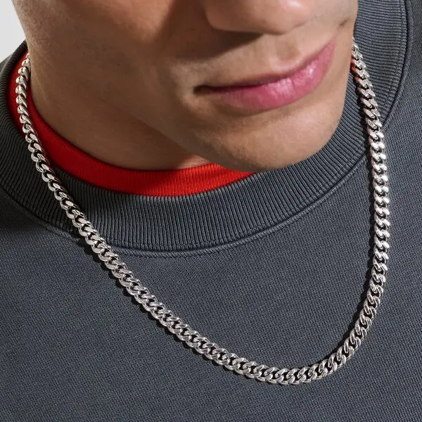 John Hardy Curb Chain Necklace 7mm