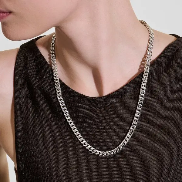 John Hardy Curb Chain Necklace 7mm