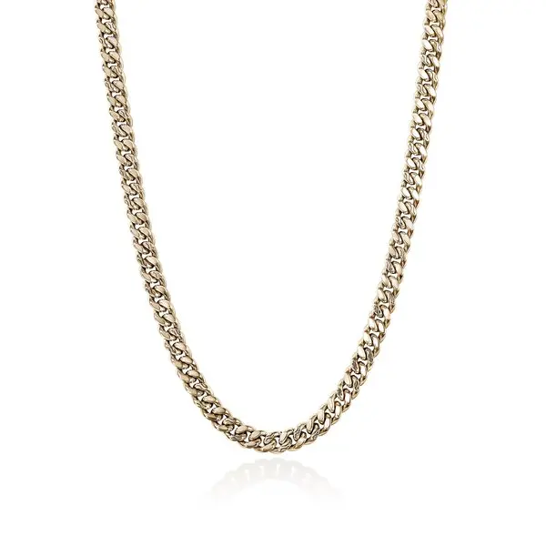 John Hardy Curb Chain Necklace 7mm - Gold