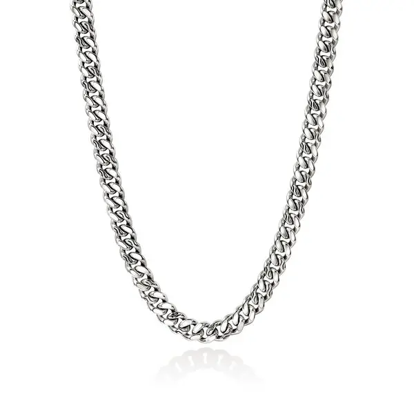 John Hardy Curb Chain Necklace 11mm - Sterling Silver