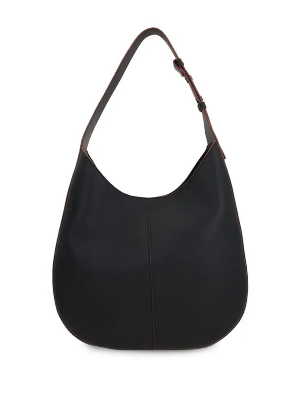 TOD'S Di Bag Small Leather Hobo Bag - Black