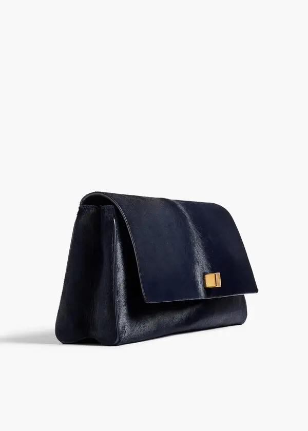 Khaite Audrey Clutch - Midnight Navy