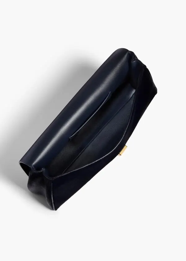 Khaite Audrey Clutch - Midnight Navy