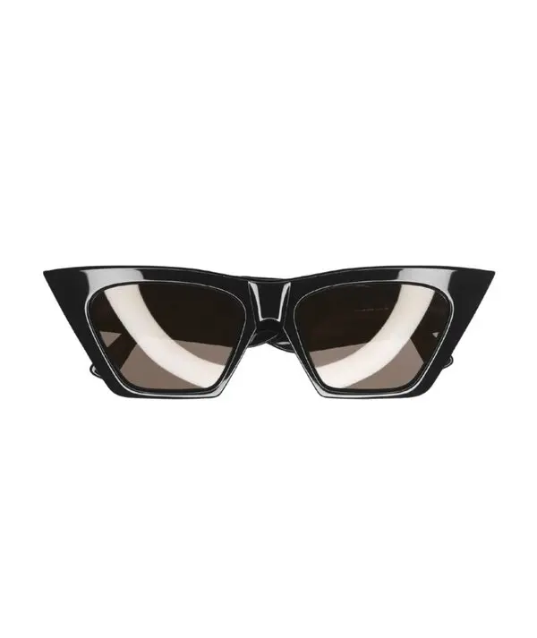 Phoebe Philo Peak Sunglasses - Black