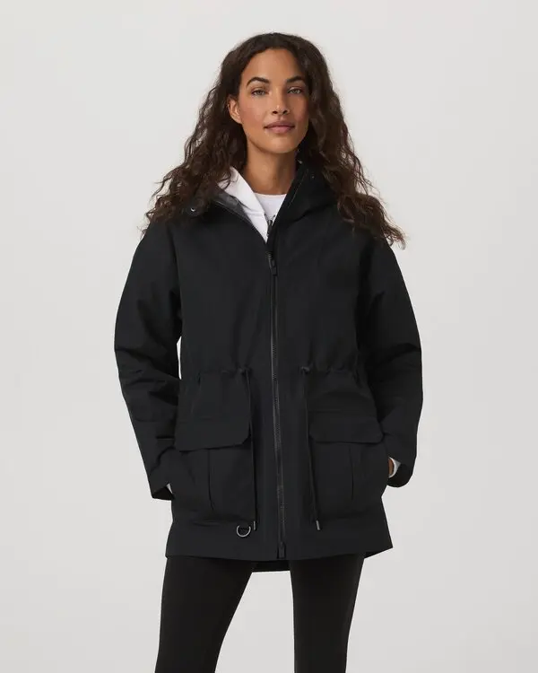 Vuori Pfeiffer Rain Jacket - Black