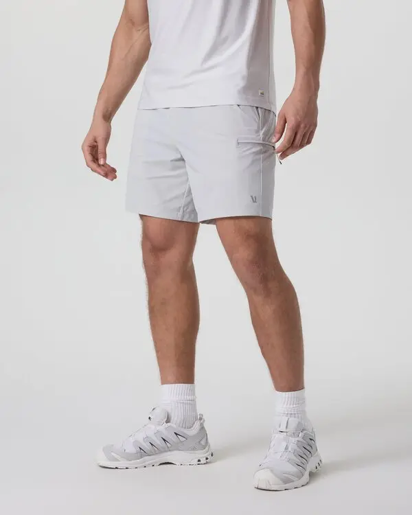 Vuori Fleet Sport Relaxed Fit Unlined Short - Sky Grey