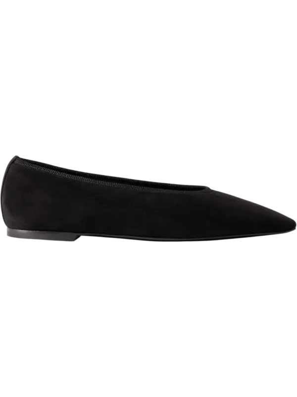 TOTEME Suede Ballet Flats