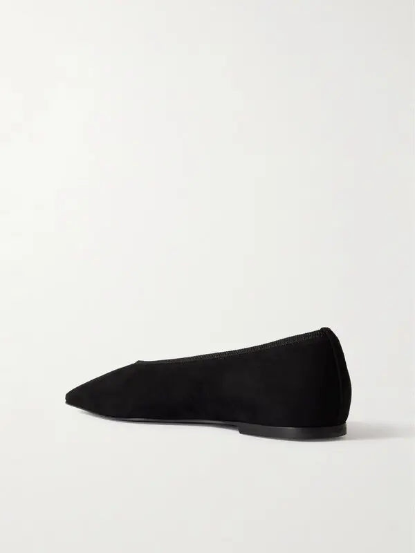 TOTEME Suede Ballet Flats