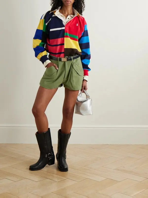 R13 Marianne Cotton Shorts