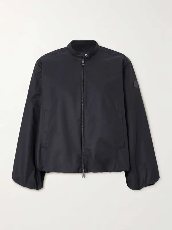 Moncler Gruissan Cotton-blend Bomber Jacket - Black