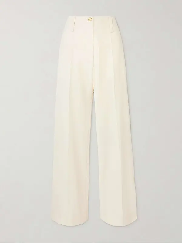 Patou Stretch Wool-twill Pants