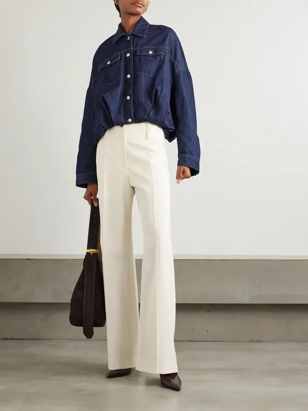 PATOU Stretch Wool-twill Pants