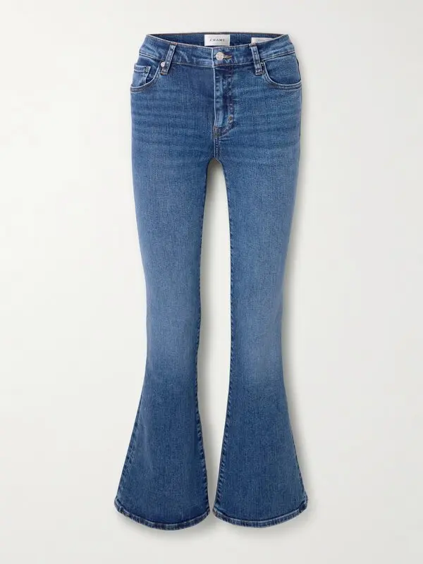 FRAME The Icon Flared Jeans - Blue