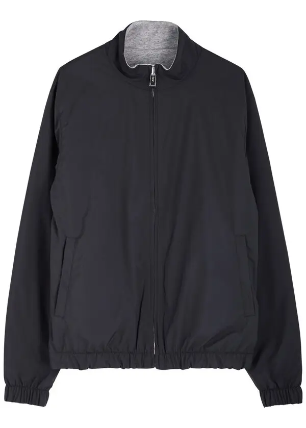 AURELIEN Resort Reversible Jacket - Navy