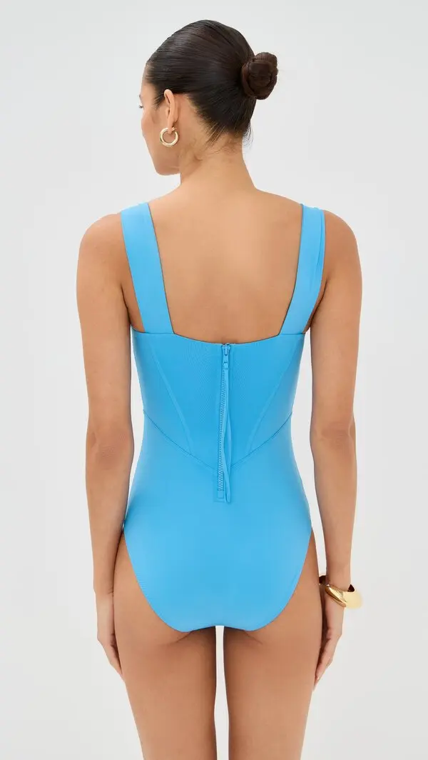 Staud Adelaide One-piece - Sky Blue