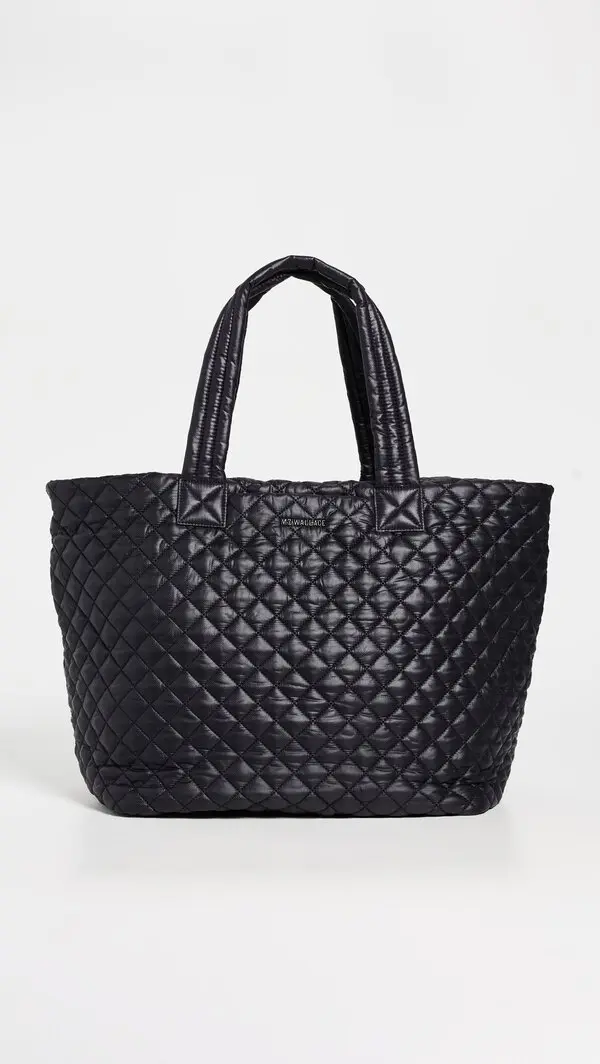 Mz Wallace Large Metro Tote Deluxe - Black