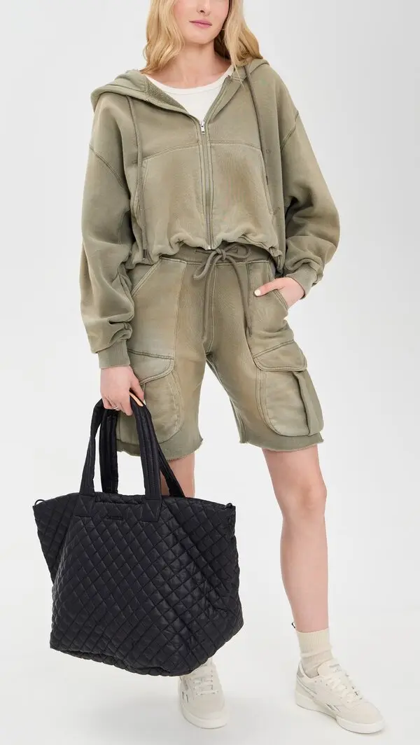 Mz Wallace Large Metro Tote Deluxe - Black
