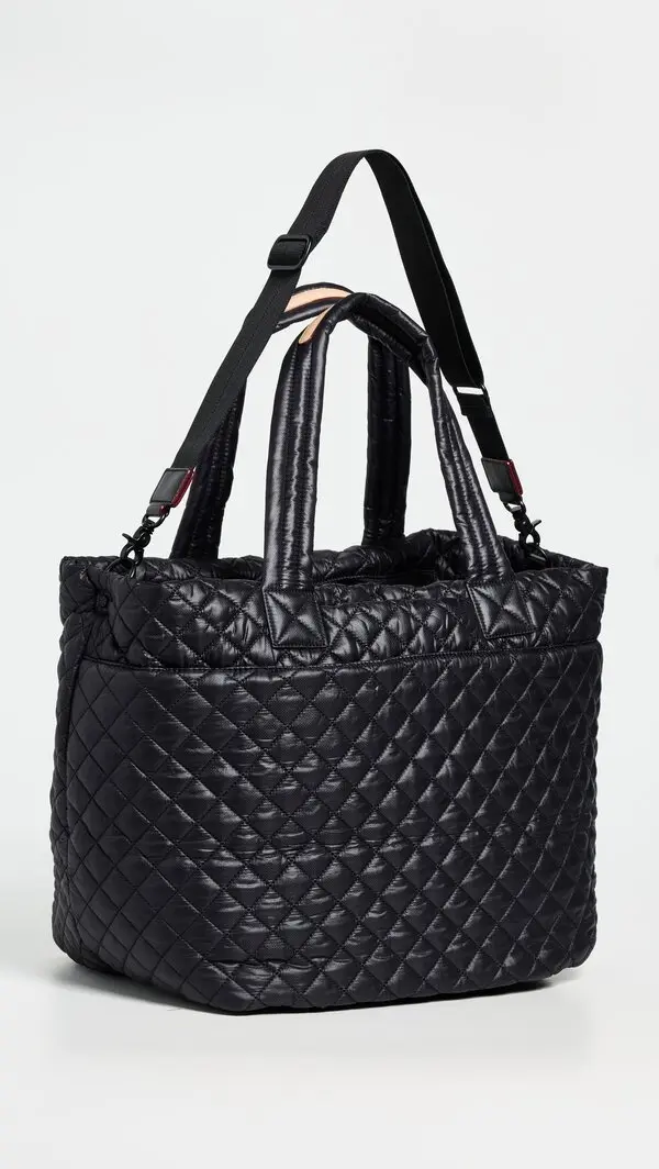 Mz Wallace Large Metro Tote Deluxe - Black