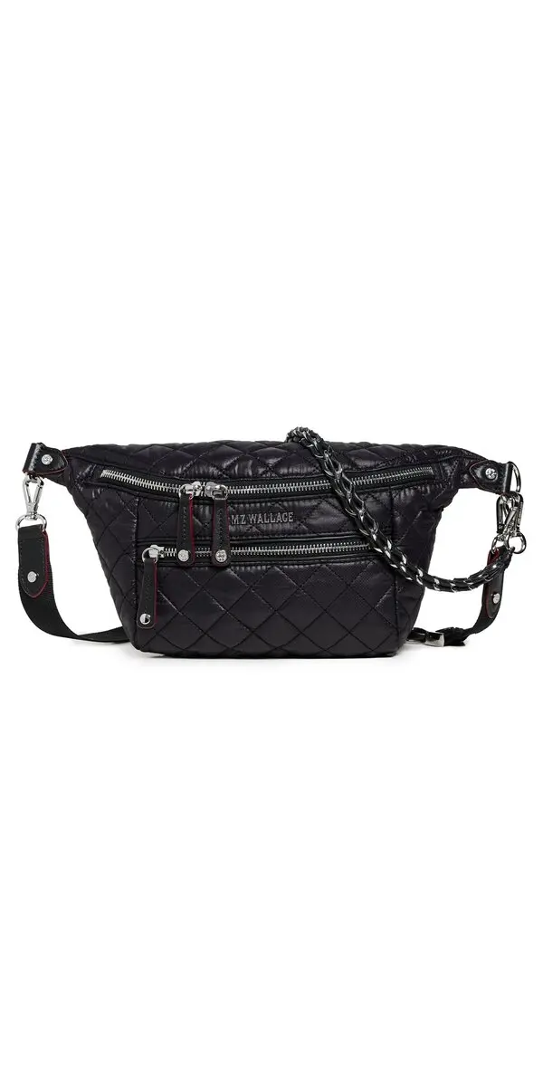 Mz Wallace Small Crosby Sling Bag - Black