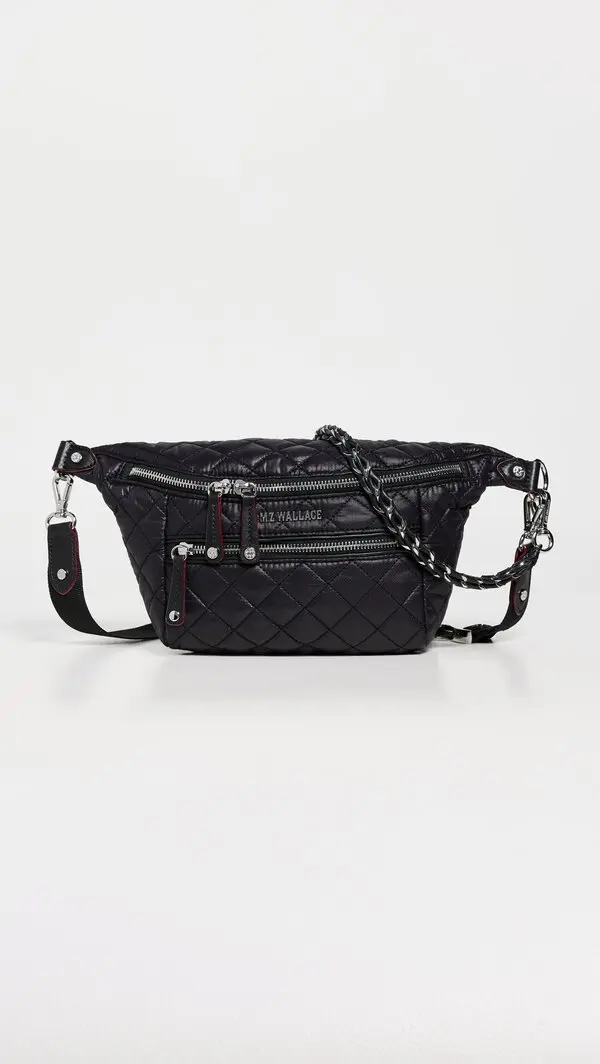 Mz Wallace Small Crosby Sling Bag - Black