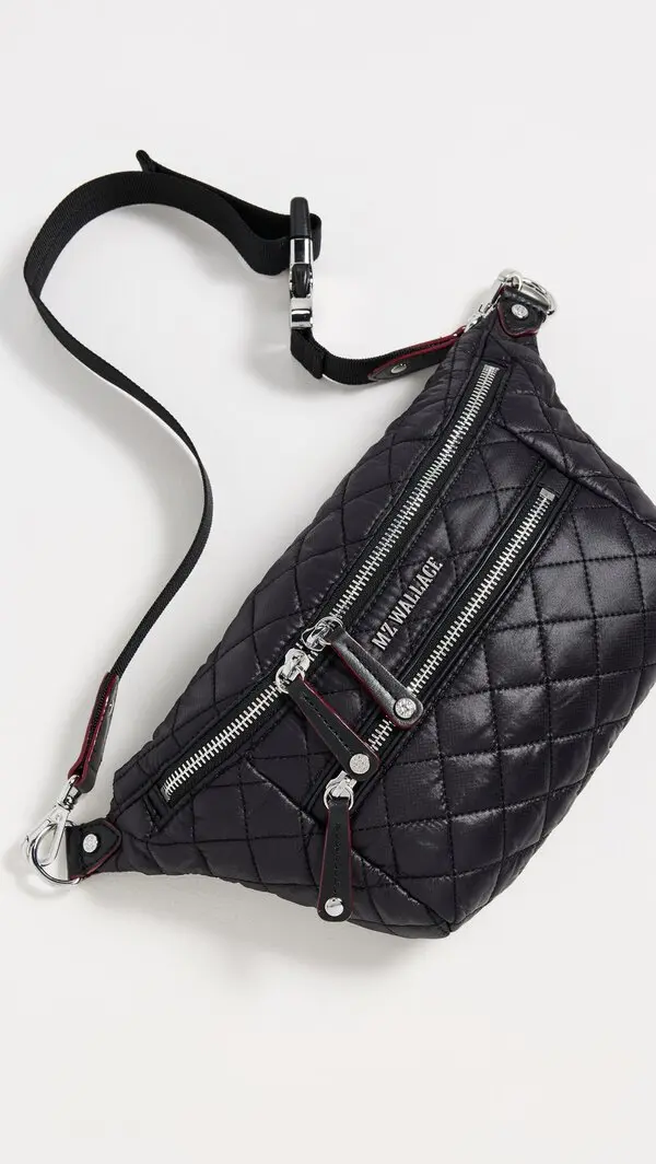 Mz Wallace Small Crosby Sling Bag - Black
