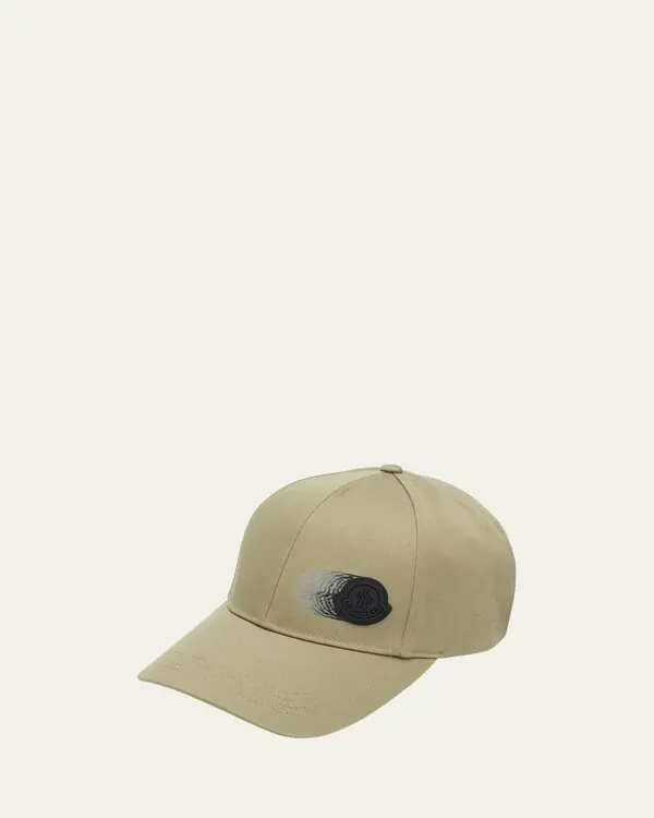 Moncler Twill Baseball Cap - Medium Green