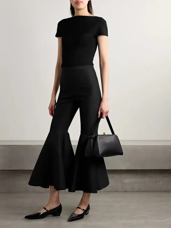 SALON 1884 Catullo Cropped Flared Pants