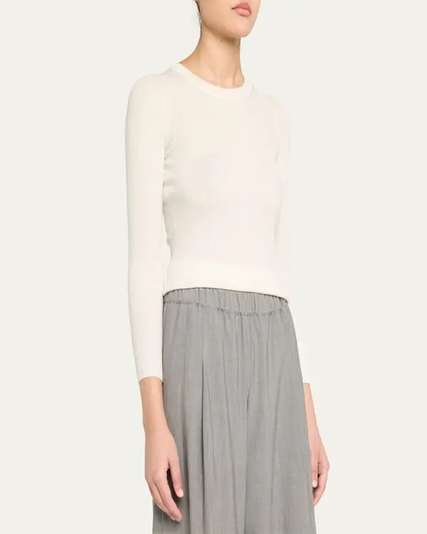 TWP Ribbed Wool Pullover