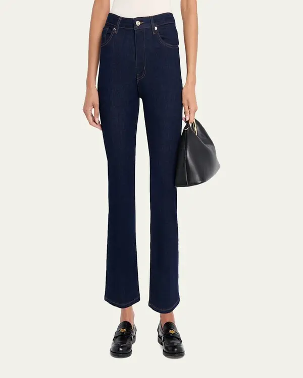 FRAME The Reboot Crop Bootcut Jeans - Rinse