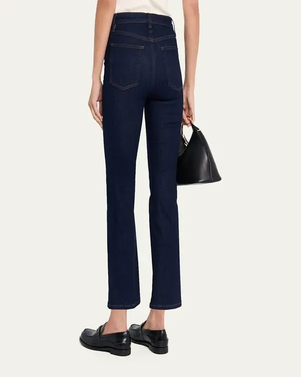 FRAME The Reboot Crop Bootcut Jeans - Rinse