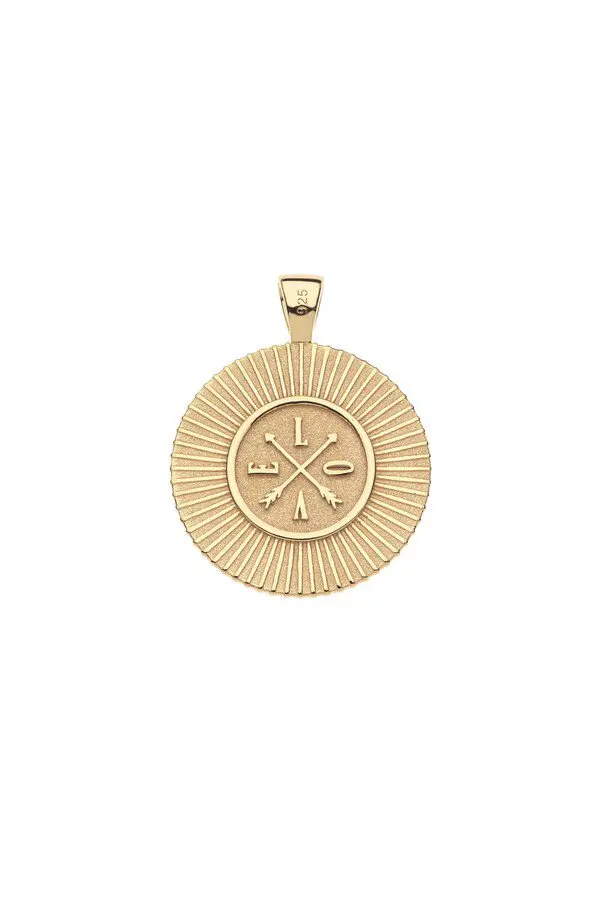 JANE WIN Forever Around The Sun Engravable Pendant