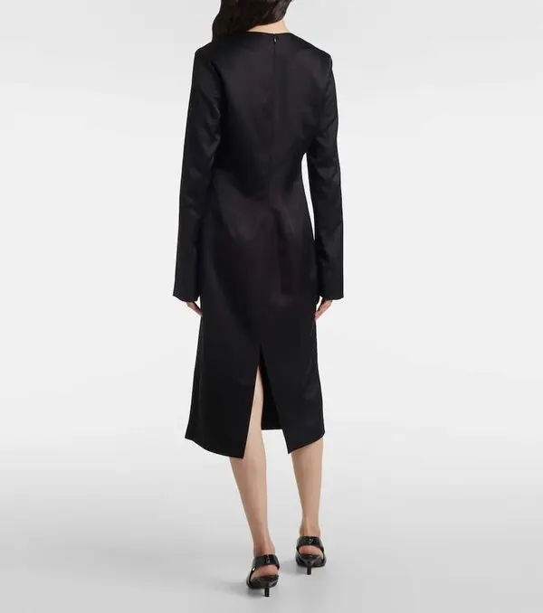 TOTEME Satin Midi Dress