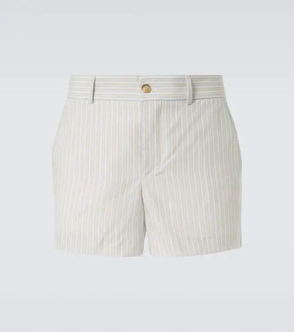 King & Tuckfield 70s Striped Shorts