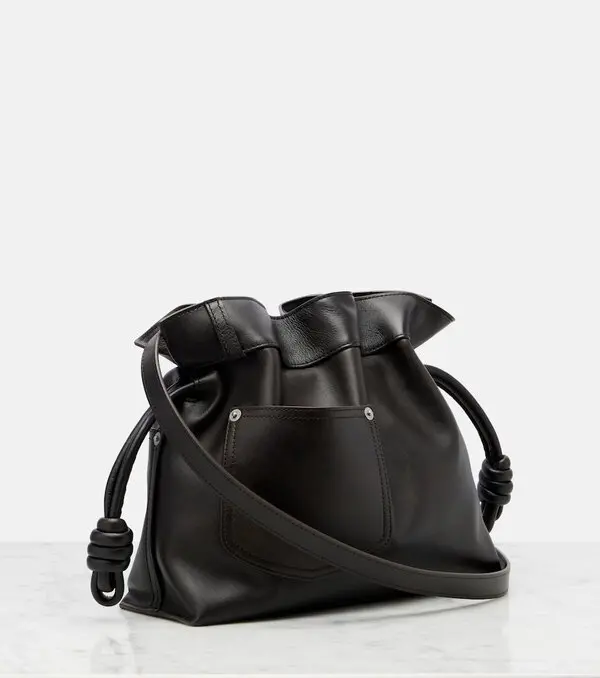 Loewe Flamenco Medium Clutch - Brown