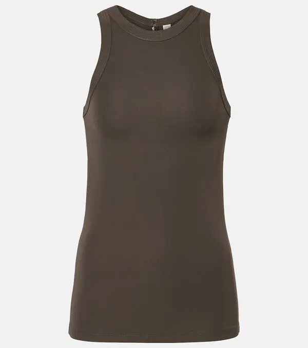 TOTEME Jersey Tank Top - Black