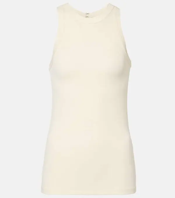TOTEME Jersey Tank Top - White