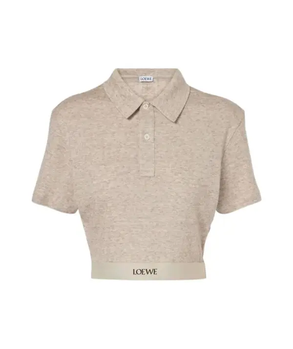 Loewe Logo Cropped Top